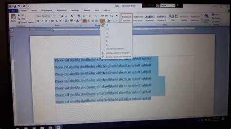 How To Reduce Line Spacing In Microsoft Office Word Computer Learning