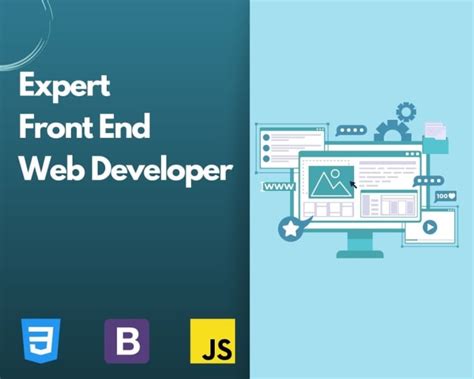 Build Front End Website Using Html Css Bootstrap Javascript By