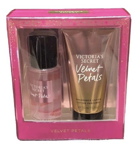 Kit Victoria Secrets Velvet Petals Body Splas E Hidratante