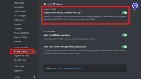 Discord Game Activity Not Showing Fix 2022 Gamer Tweak