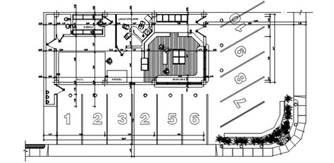 Commercial Office Layout In Dwg File Cadbull