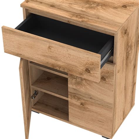 Szafka na buty z szufladą Tres 60x30 Dąb Wotan Szafki na buty Alpmeb