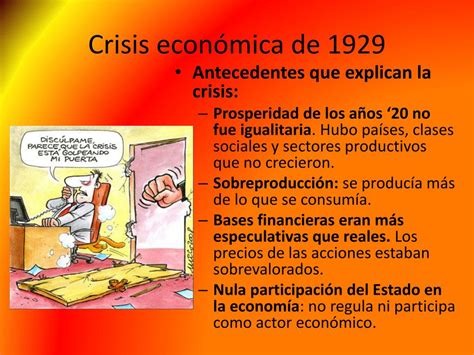 PPT Crisis económica de 1929 PowerPoint Presentation free download