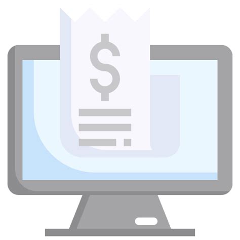 Factura Iconos Gratis De Computadora