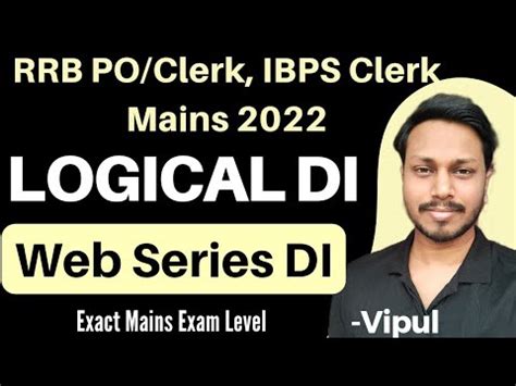 Logical DI For RRB PO Clerk Mains 2022 IBPS PO Clerk SBI PO JA Mains