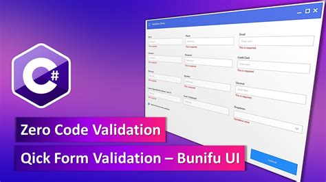 c tutorial how to validate bunifu ui form controls from visual 69440 hot sex picture