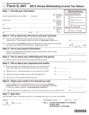 Form Il Dor Il Fill Online Printable Fillable Blank Pdffiller