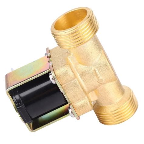 Electrovanne solénoïde en laiton 3 4 pouces EJ LIFE Fermeture