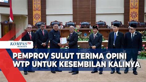Raih Penghargaan Opini WTP Dari BPK RI Ke 9 Pemprov Sulut Akan Lebih
