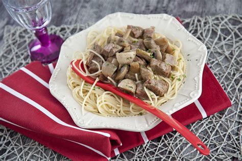 Receita deliciosa de Carne estufada cogumelos Teleculinária