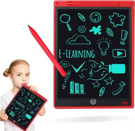 Pizarrón Mágico Borrable Lcd Niños Tableta Link Bits Tlcd12p MercadoLibre