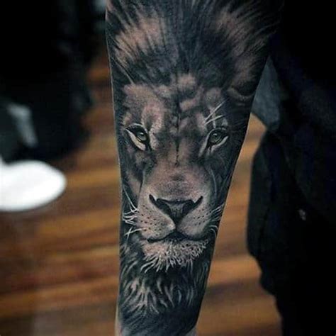 40 Lion Forearm Tattoos For Men