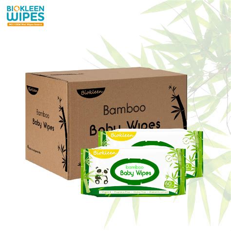 Biokleen Oem Odm Manufacturer Customization 80pcs Eco Friendly Organic