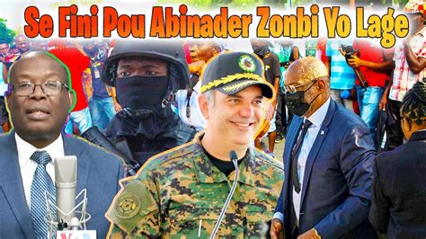 Lavwadlamerik Septembre Abinader Pran Yon Soufl T Nan Men