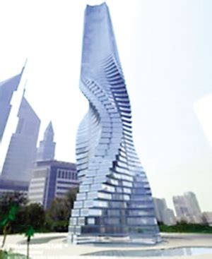 迪拜旋转摩天大楼图册 360百科