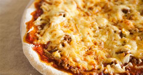 Recette Pizza Bolognaise
