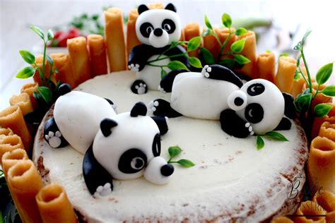 Recette Gâteau d Anniversaire Enfant Panda Fraise Rhubarbe
