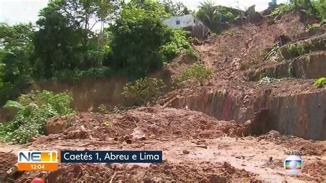 Deslizamento De Barreira Em Abreu E Lima Deixa Cinco Mortos NE1 G1