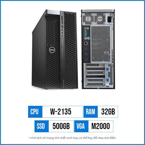 Dell Precision Tower T5820 Xeon W 2135 32G 500GB SSD M2000 4GB