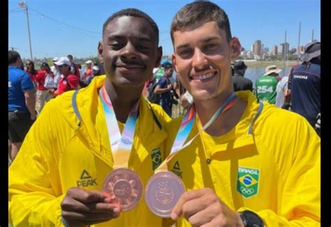 Atleta Do Vasco Conquista Medalha De Bronze No Double Skiff Sub 23 No