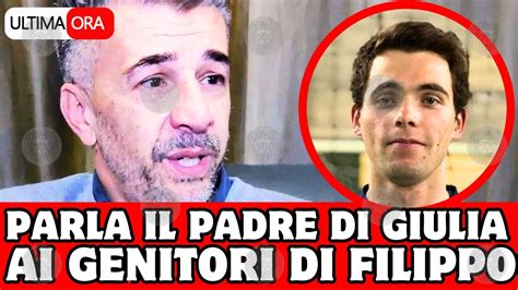GIULIA CECCHETTIN LE PAROLE DEL PADRE PER I GENITORI DI FILIPPO SONO
