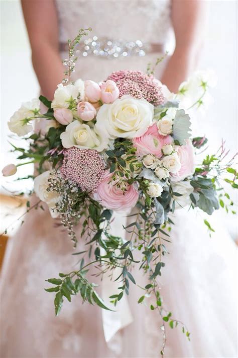 Big Messy Romantic Bridal Bouquet Wedding Colors Floral Wedding