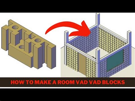 How To Make A Room VAD VAD Cement Block That Fits Perfectly Cement