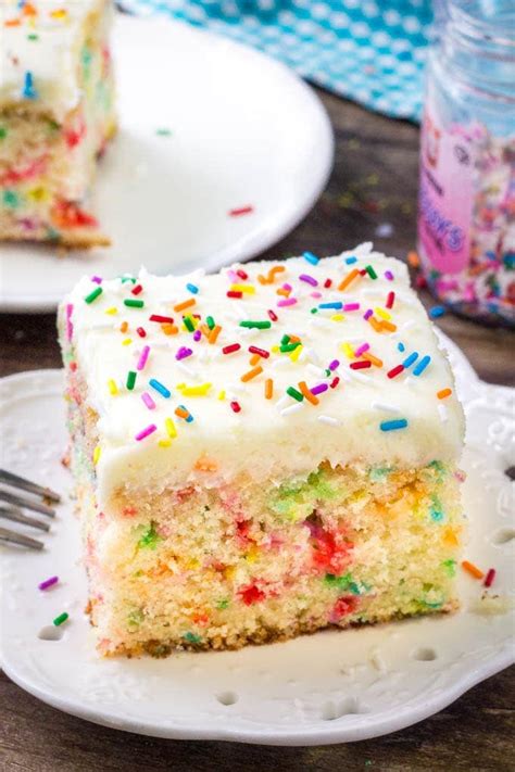 How To Make Funfetti Cake From Box Get More Anythink S