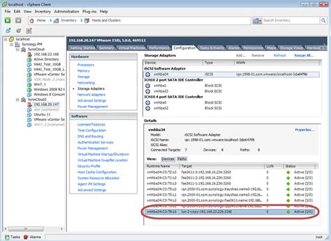 How To Use ISCSI Targets On VMware ESXi Server With Multipath Support
