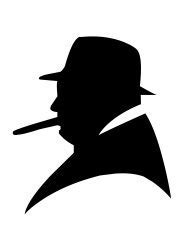 Free Printable Winston Churchill Stencils And Templates