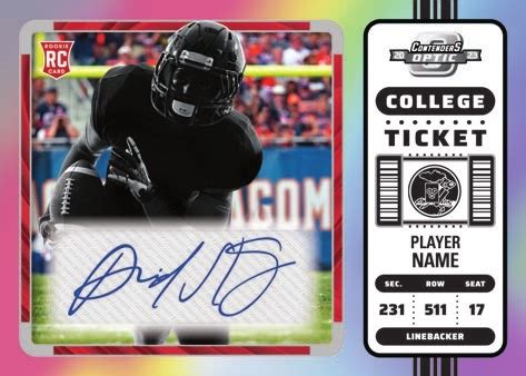 Panini Chronicles Draft Picks Football Checklist Set Info Box