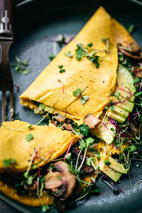 Vegan Omelette Easy 15 Minute Recipe Crowded Kitchen