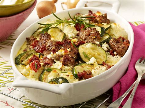 Zucchini Hackfleisch Auflauf Mit Feta Rezept LECKER