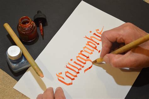 Calligraphie un atout artistique pour l écriture Orni Position