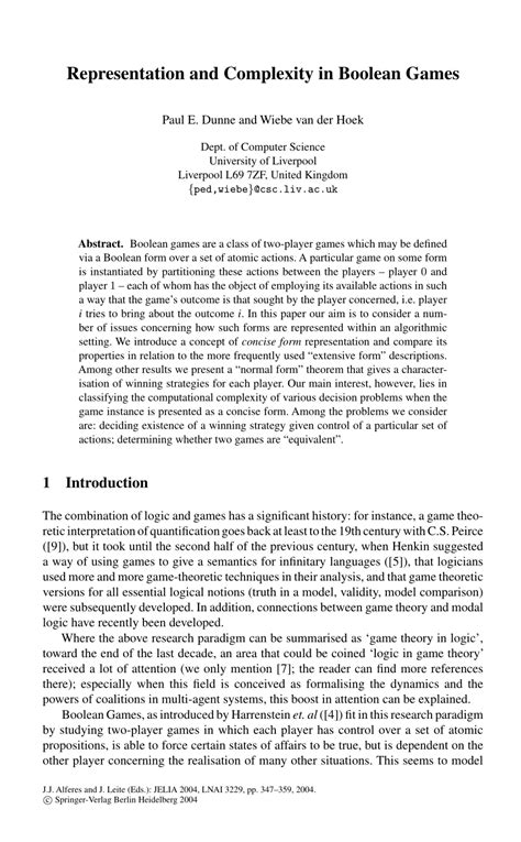 pdf representation and complexity in boolean games