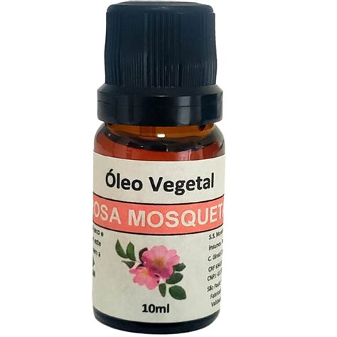 Óleo de Rosa Mosqueta puro 60ml clareador de manchas rugas estrias