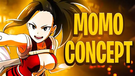 Momo Yaoyorozu Character Concept In My Hero Ultra Rumble Youtube