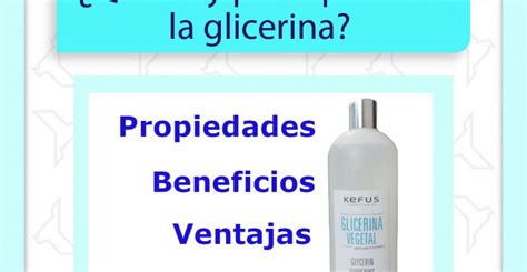 Qué es y para qué sirve la glicerina