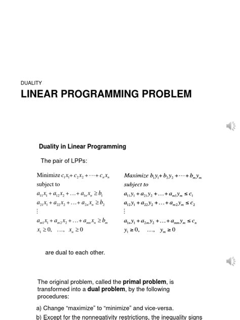 linear programming i part 3 pdf linear programming functional analysis