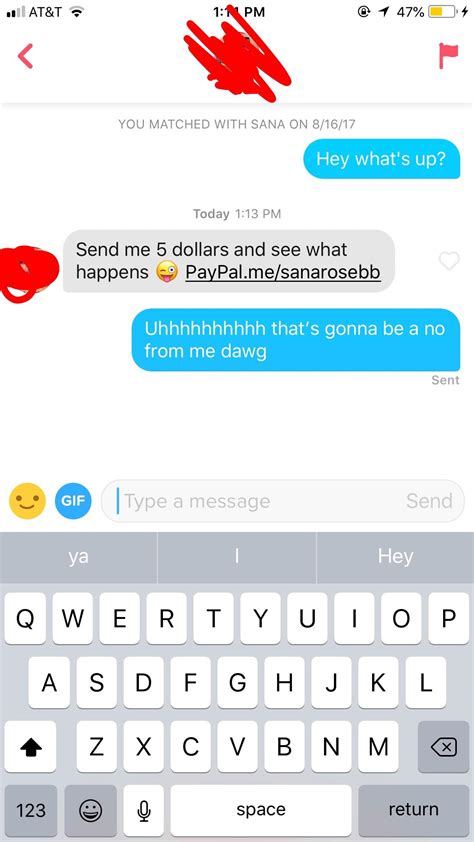 A Girl I Matched With Months Ago Just Randomly Hit Me With This Rtinder
