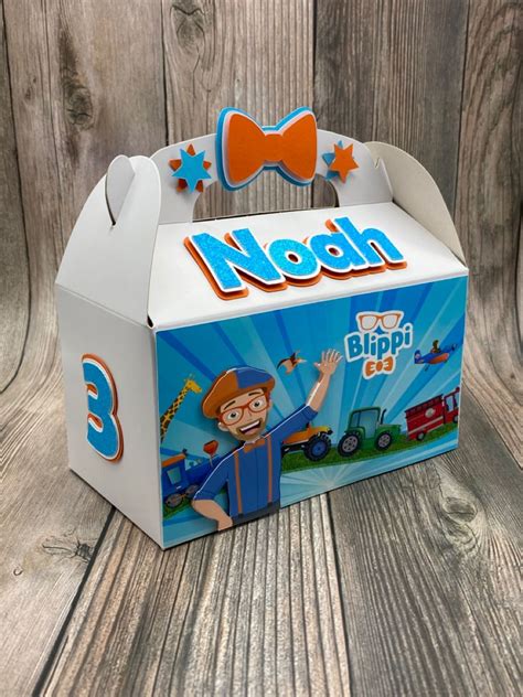 Party Favor Boxes Treat Boxes Favor Bags Party Favors 3rd Birthday