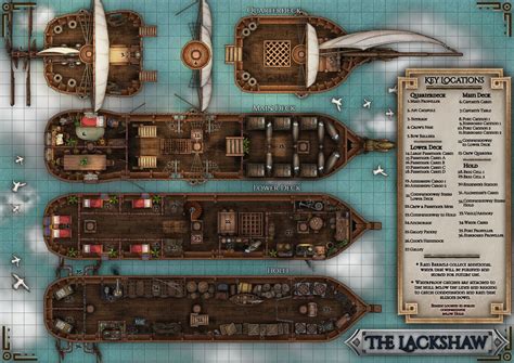 Airship The Lackshaw Inkarnate Create Fantasy Maps Online