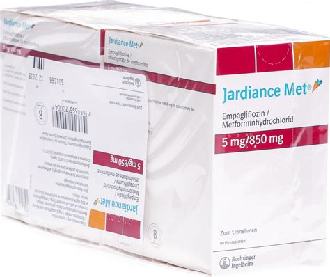 Jardiance Met Filmtabletten Mg X St Ck In Der Adler Apotheke