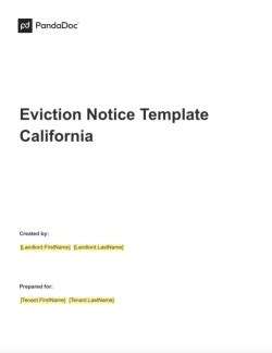 Free Eviction Notice Template Georgia By PandaDoc 2024
