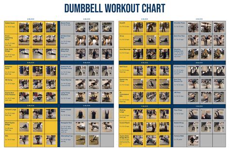 Printable Dumbbell Leg Workout