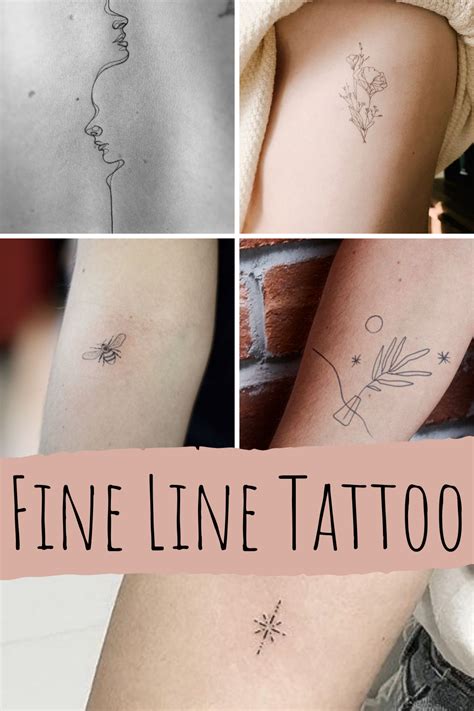 Fine Line Tattoo Defined TattooGlee Line Tattoos Discreet Tattoos
