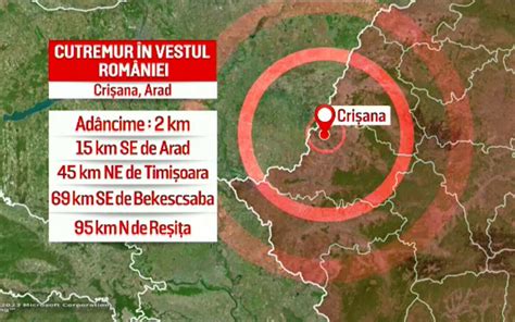 Cutremur în Arad INFP Cel mai puternic seism produs în ultimii