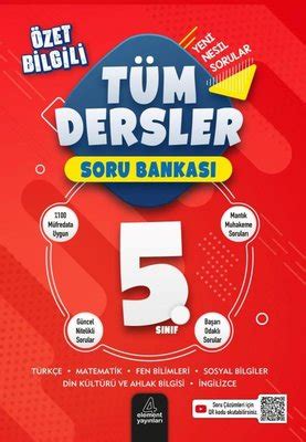 5 Sınıf Tüm Dersler Soru Bankası Kolektif Fiyat Satın Al D R
