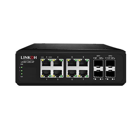 Gigabit Ethernet Switch Industrial Unmanaged 8 Port 10 100 1000M RJ45