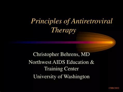 Ppt Principles Of Antiretroviral Therapy Powerpoint Presentation
